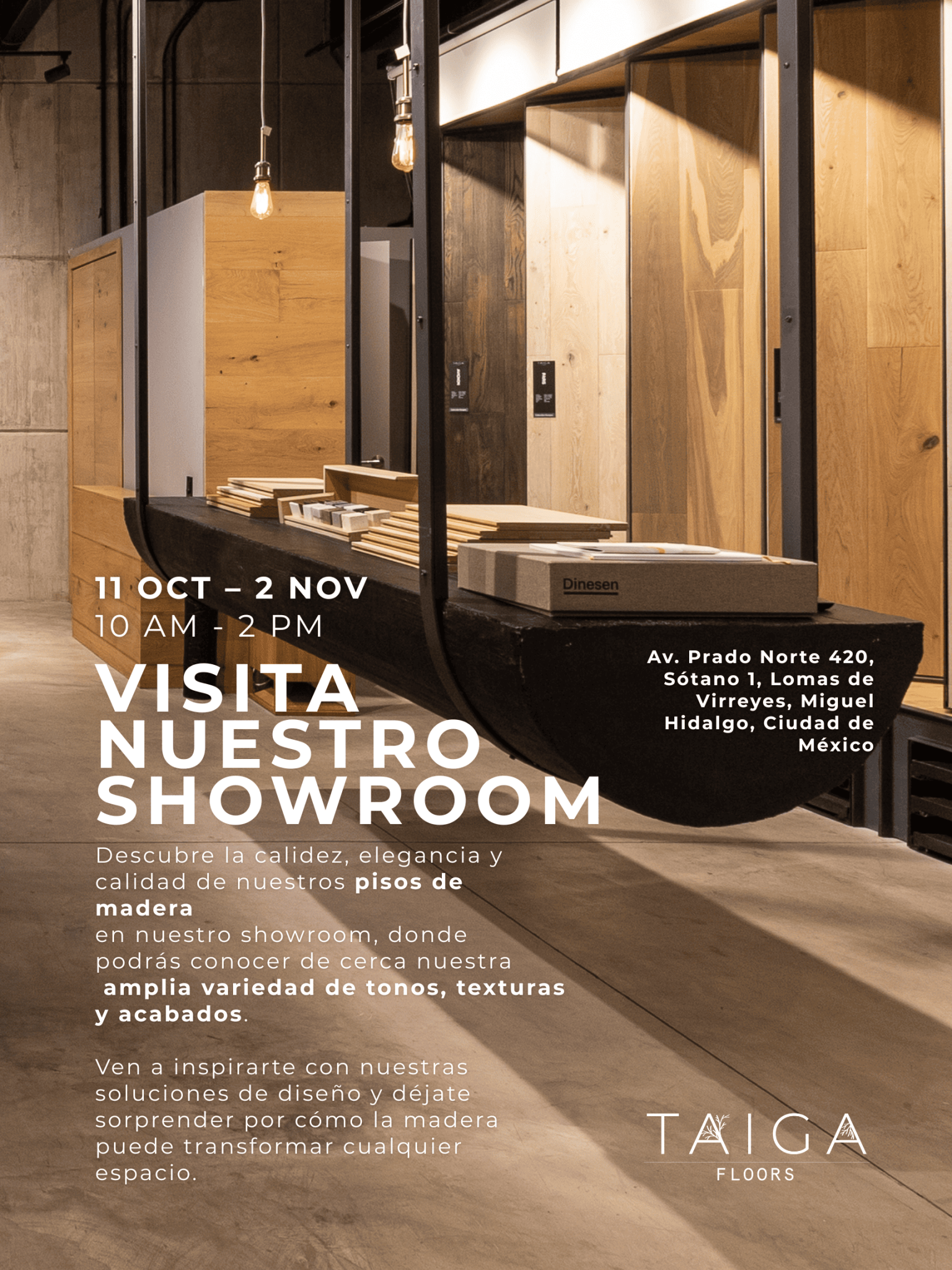 Taiga Floors en Design Week CDMX 2025 - Design Week Mexico
